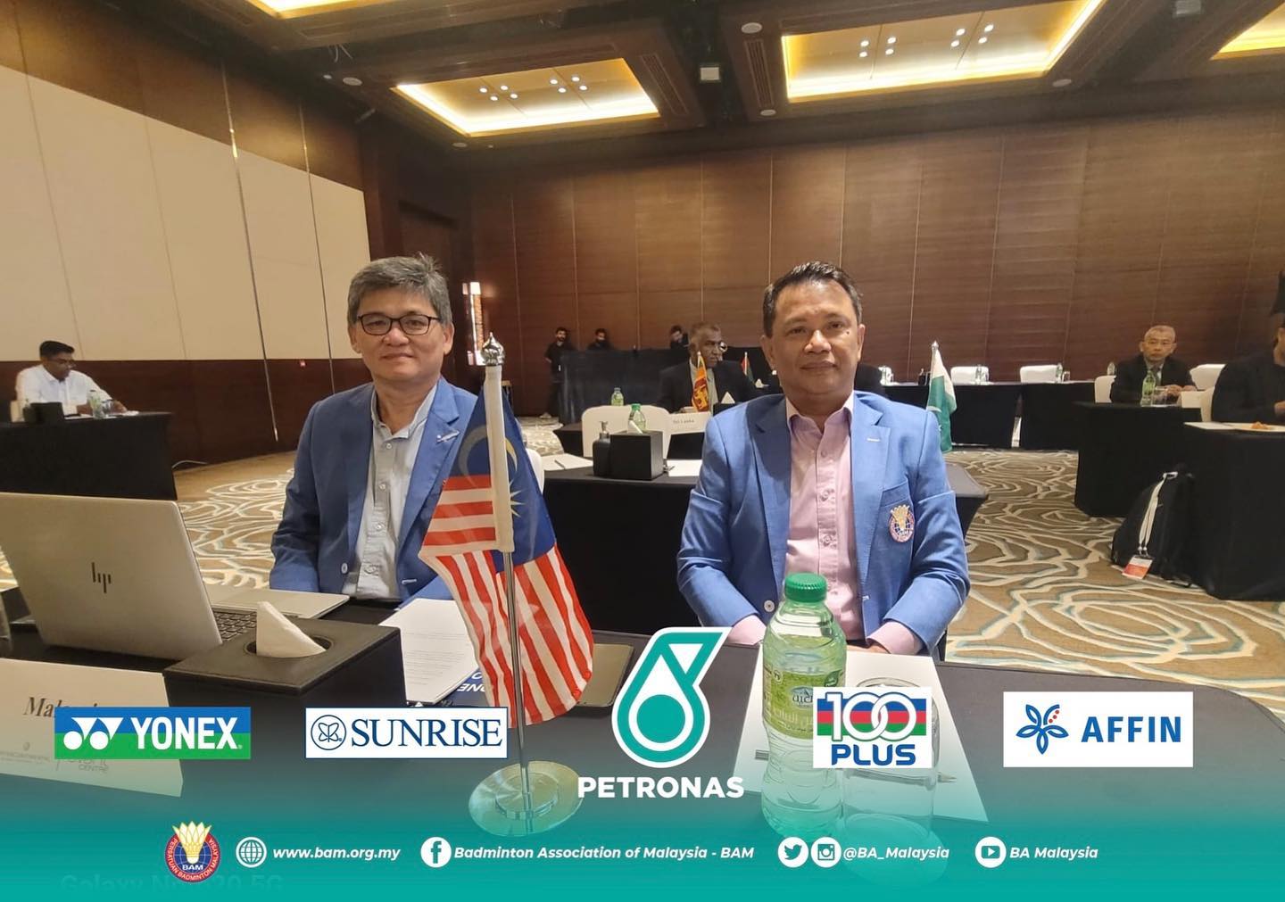 Norza, Kenny Sertai Kepimpinan Baharu Badminton Asia Sehingga 2027 – Sukanz