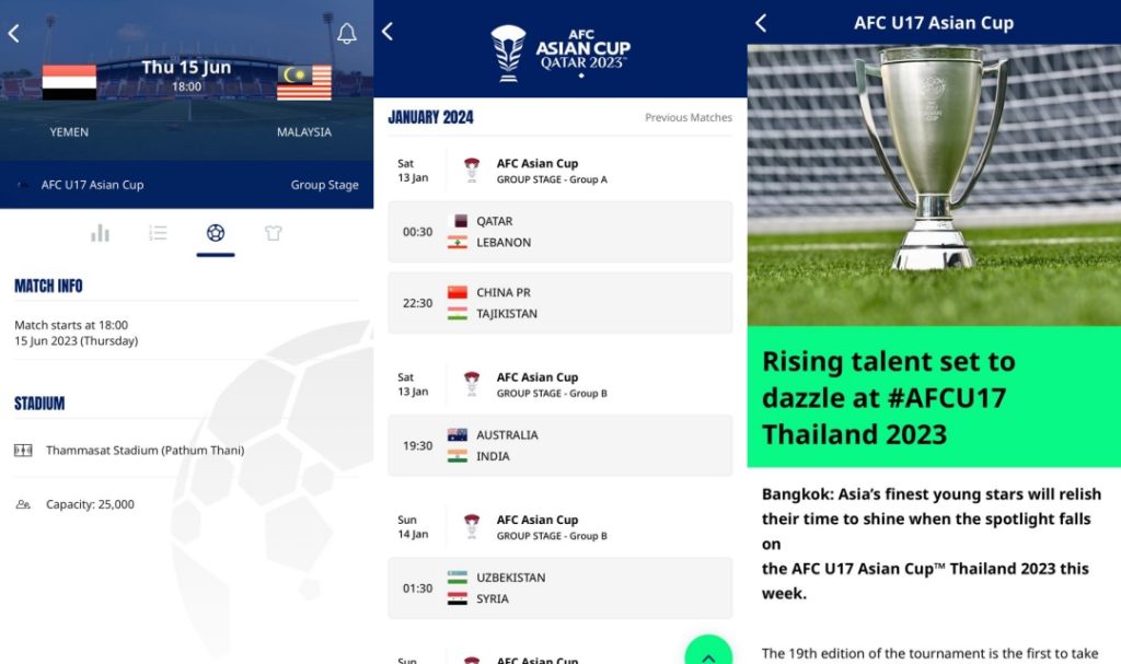 AFC Lancar Aplikasi AFC LIVE – Papar Berita, Jadual, Skor Semasa ...