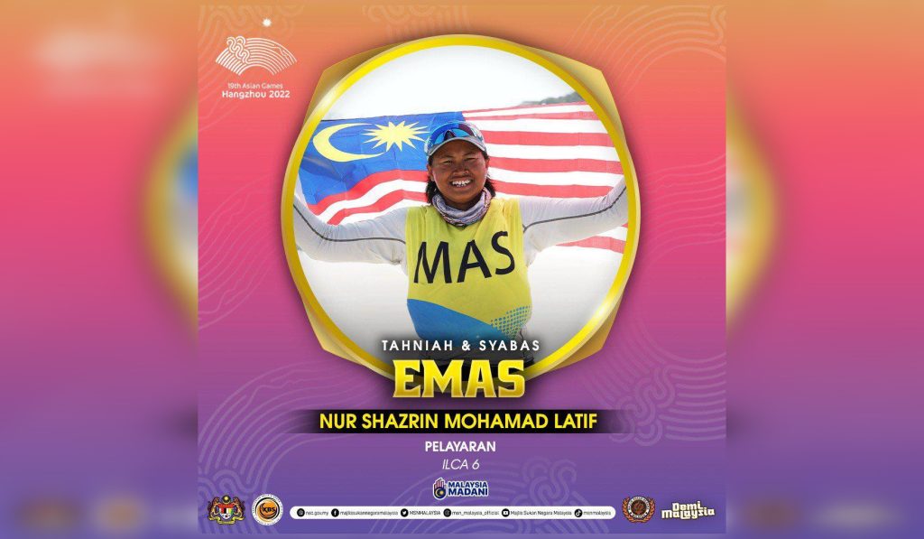 Sukan Asia: Nur Shazrin Sumbang Emas Pertama Buat Malaysia, Tempah ...